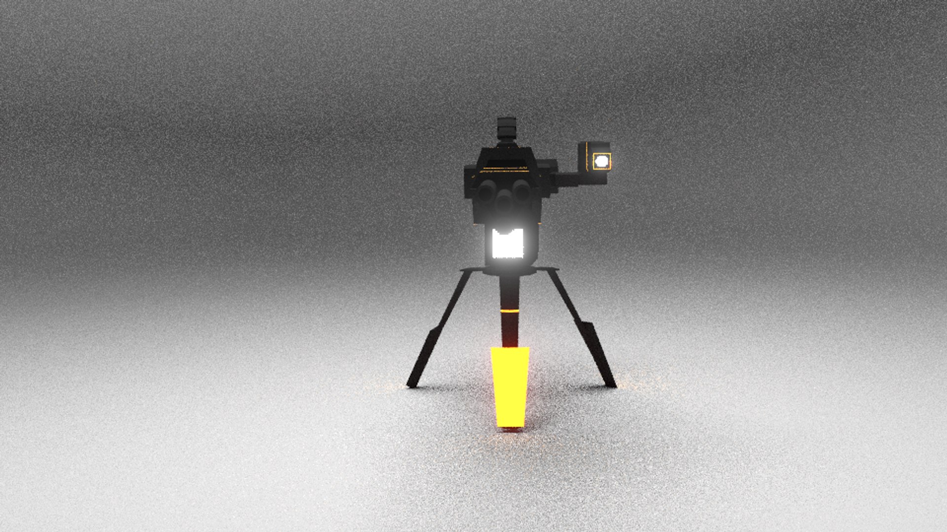 3d Model Sentry Gun