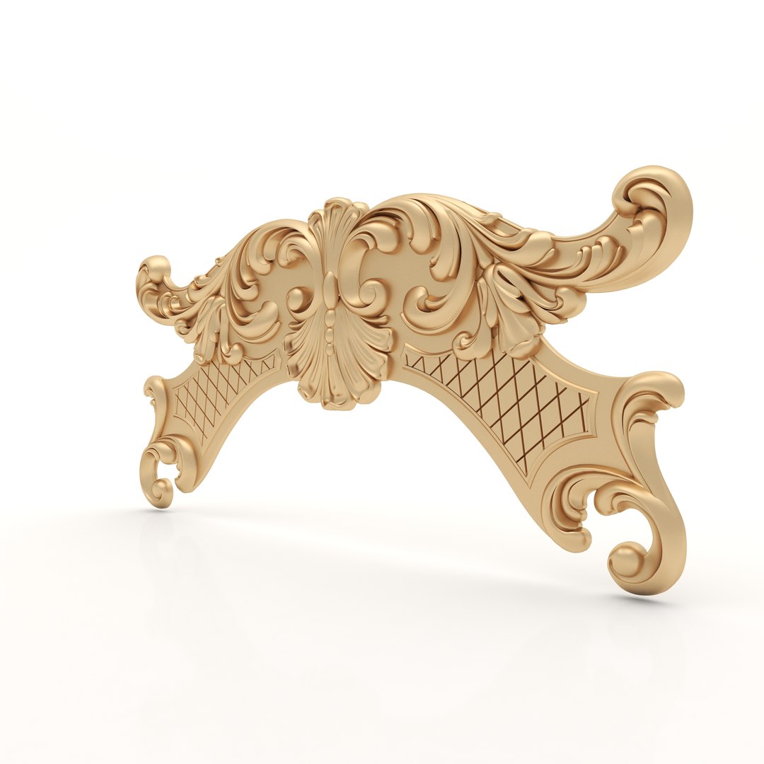 Ornament 4 modeled 3D model - TurboSquid 1165964