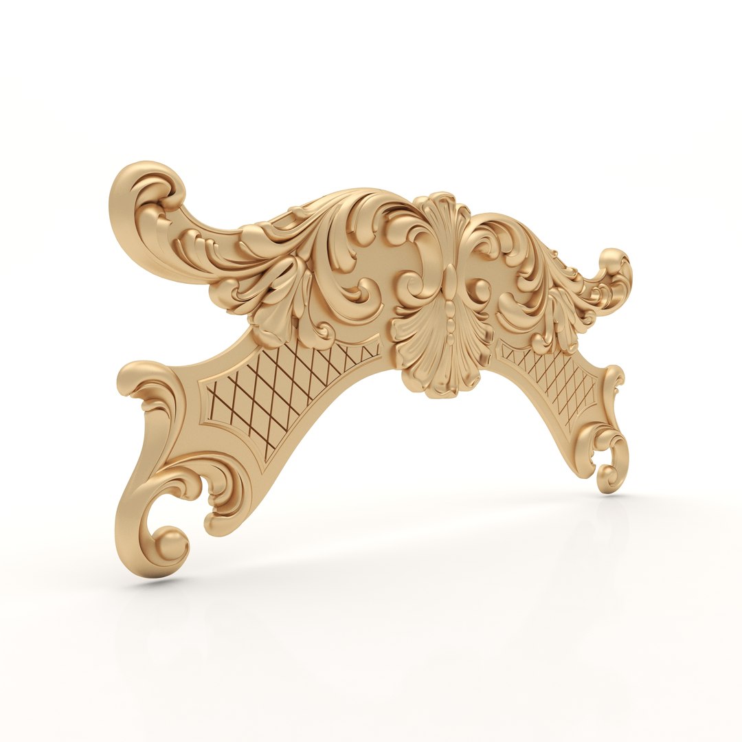 Ornament 4 modeled 3D model - TurboSquid 1165964