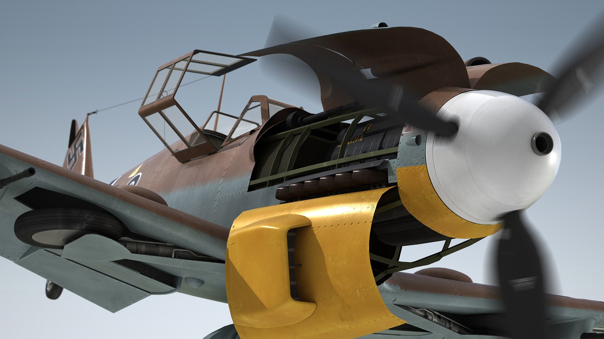 3D Messerschmitt Bf 109 model - TurboSquid 1827001