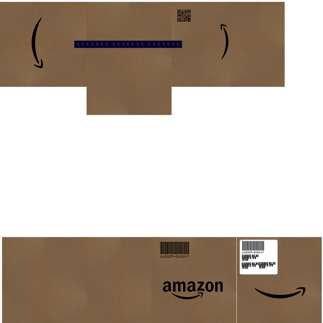 Amazon Box 3D Model - TurboSquid 2382607