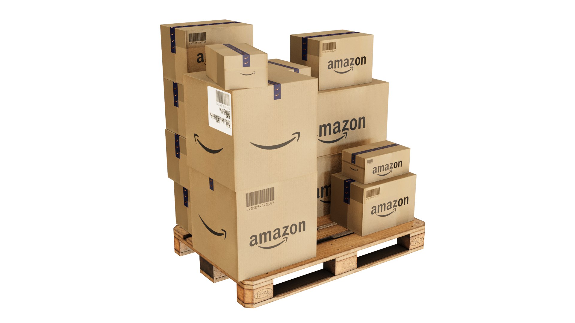 Amazon Box 3D Model - TurboSquid 2382607