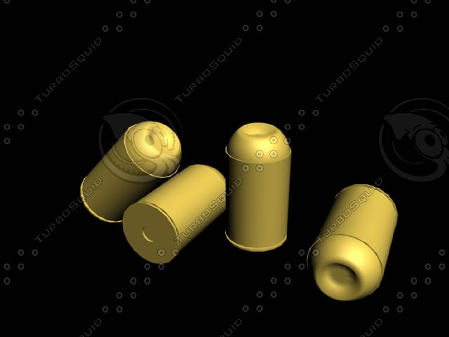 Free Jhp Bullet 3d Model