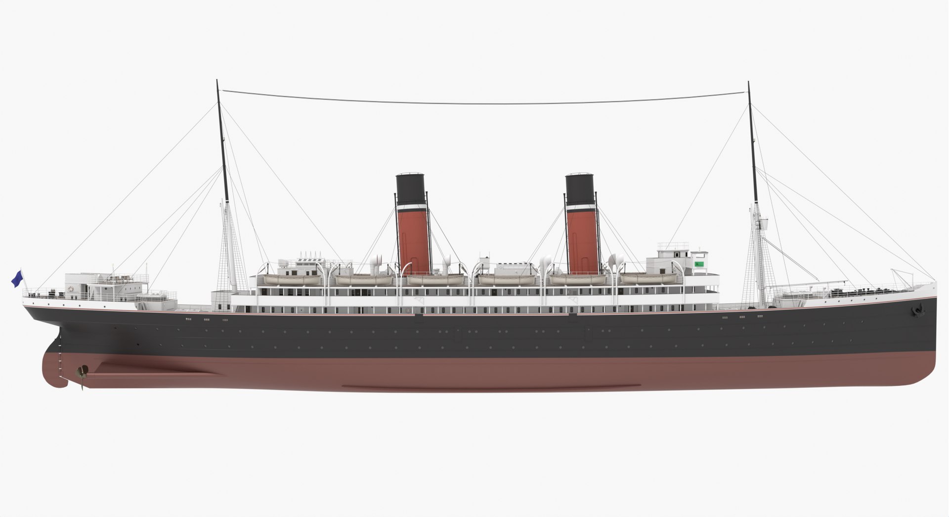 Steam Liner Model - TurboSquid 2243547