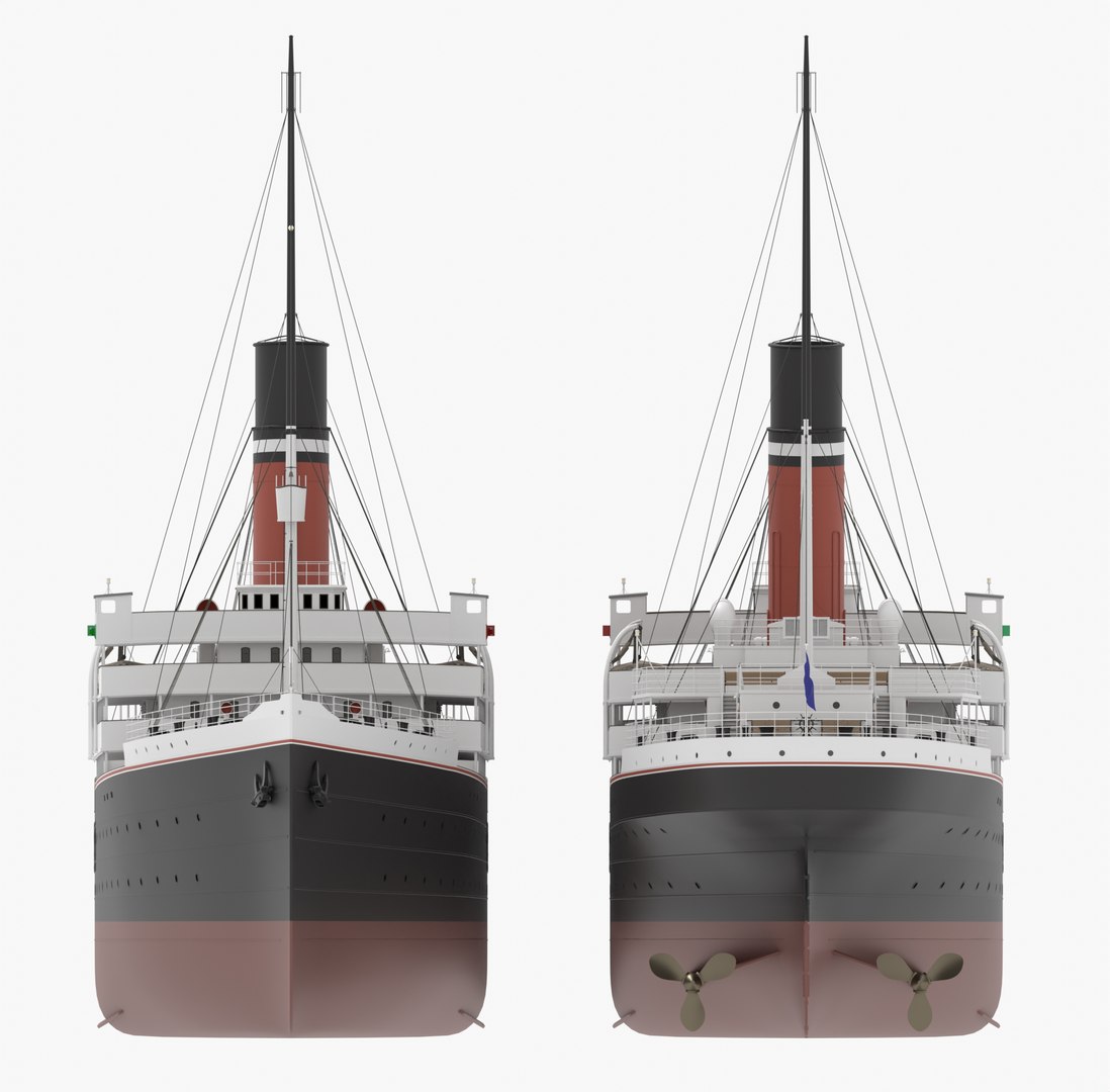 Steam Liner Model - TurboSquid 2243547