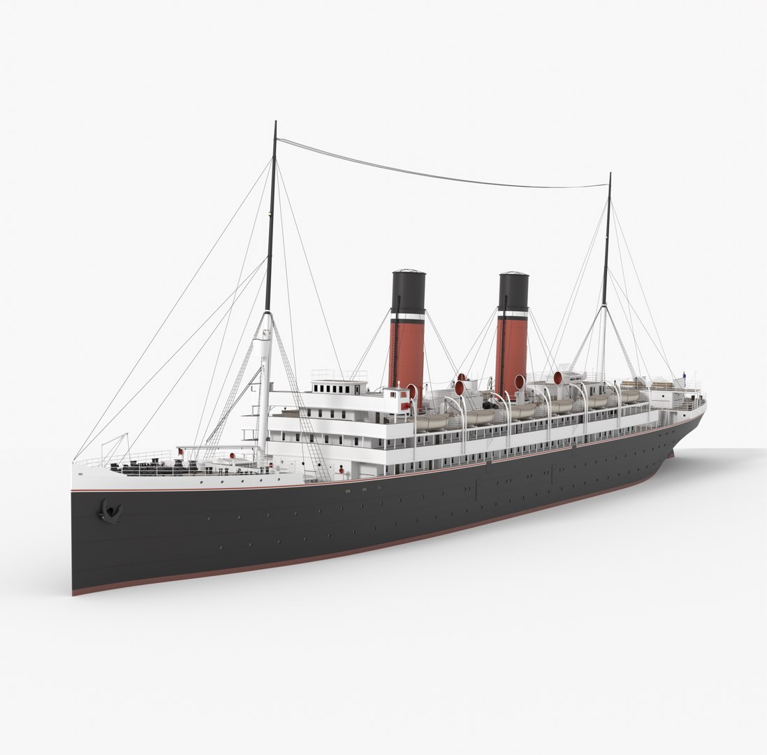 Steam Liner Model - TurboSquid 2243547