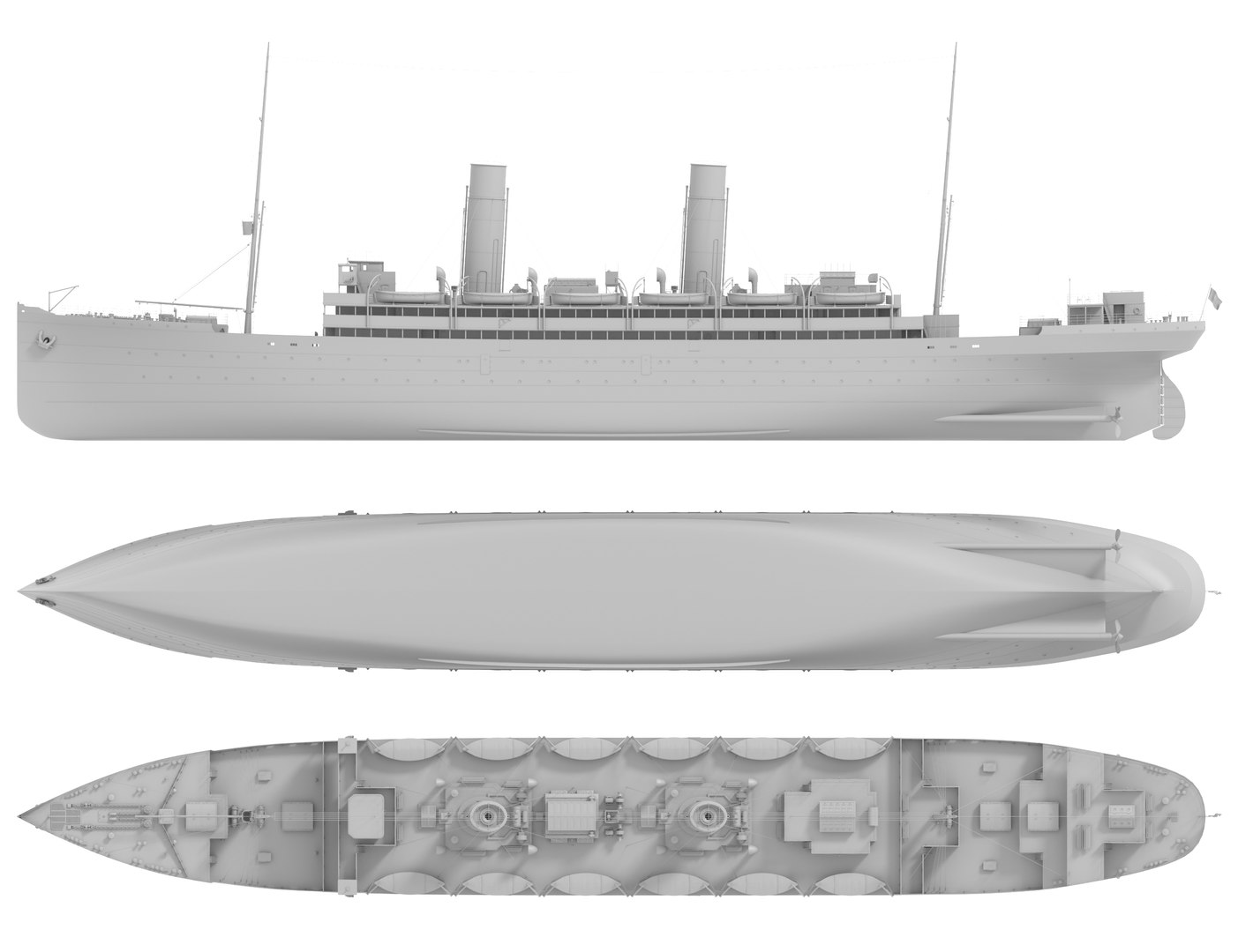 Steam Liner Model - TurboSquid 2243547