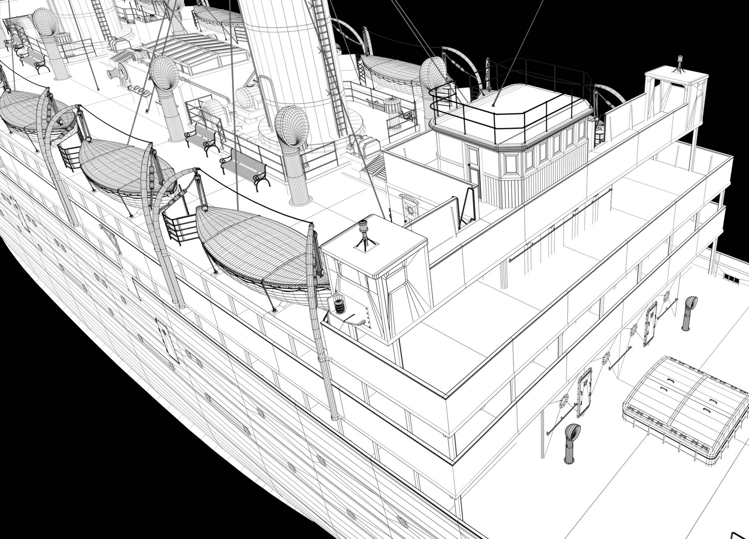 Steam Liner Model - TurboSquid 2243547