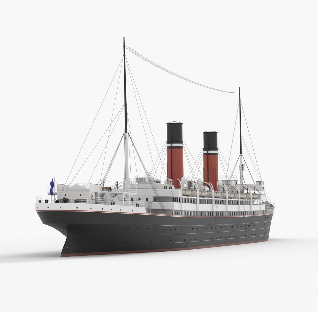 Steam Liner Model - TurboSquid 2243547