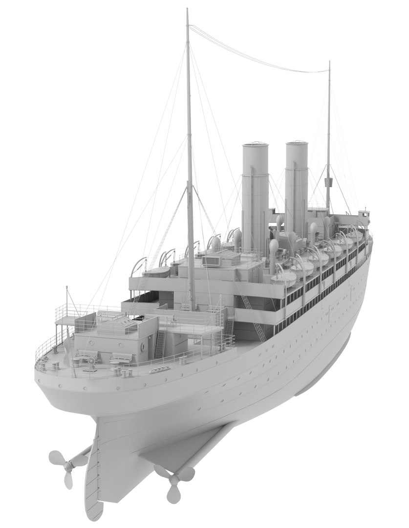 Steam Liner Model - TurboSquid 2243547