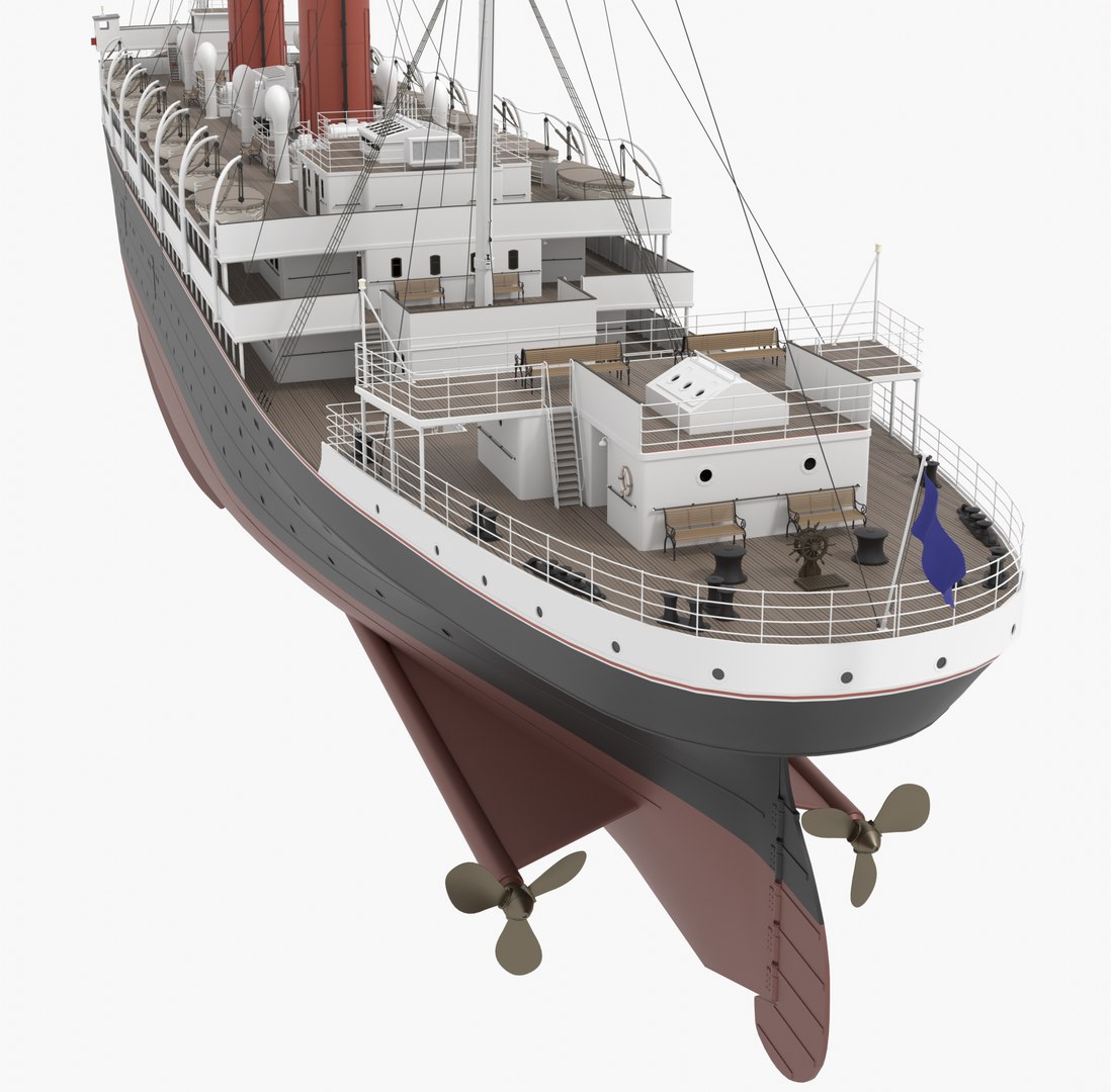 Steam Liner Model - TurboSquid 2243547
