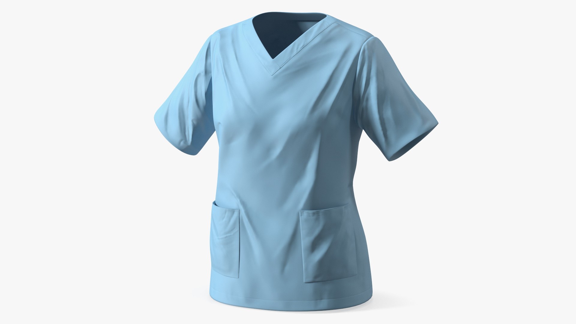 3D Medical Scrub Top Model - TurboSquid 2192786