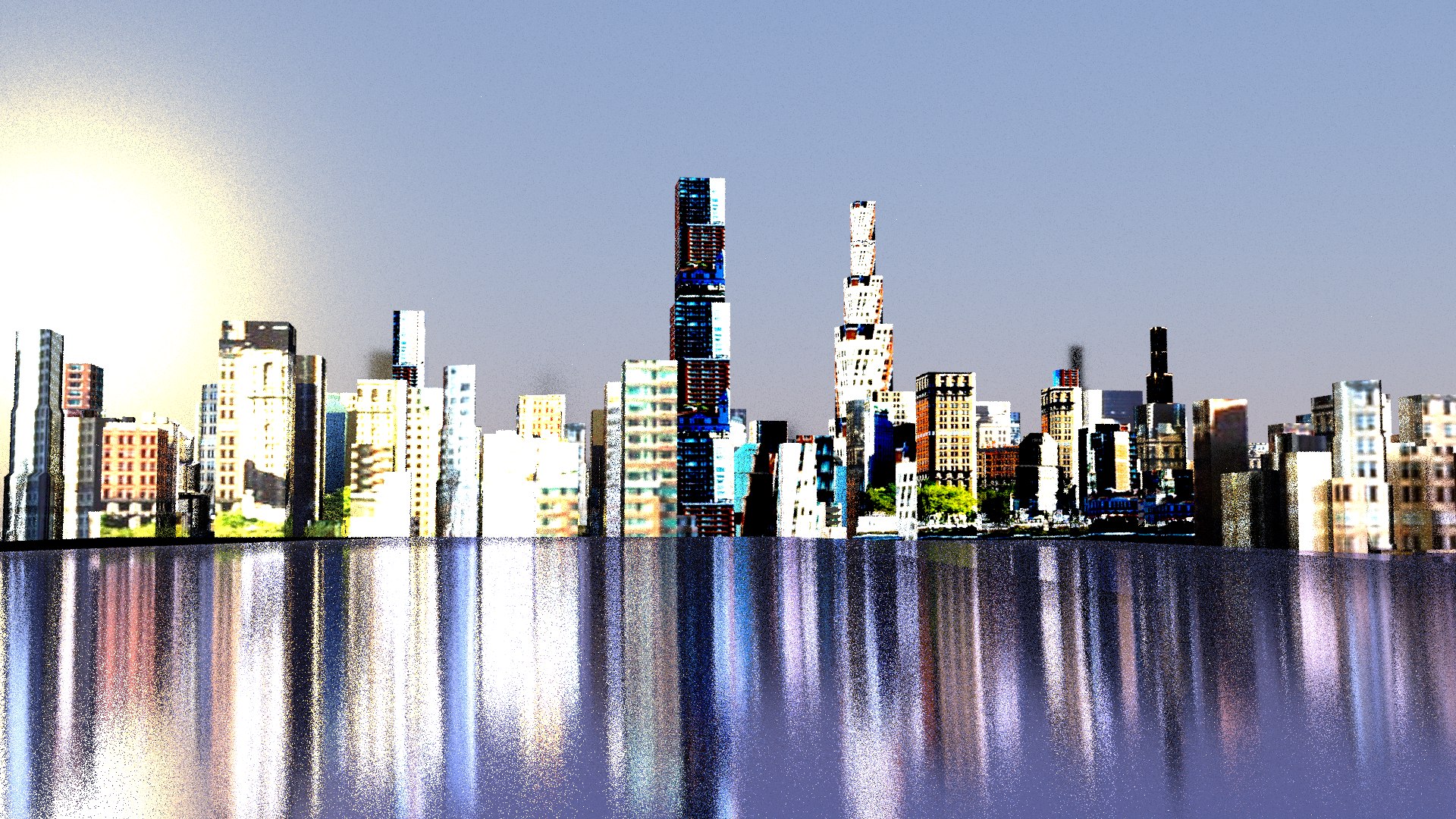 Cityscape At Daylight Model - TurboSquid 1776366