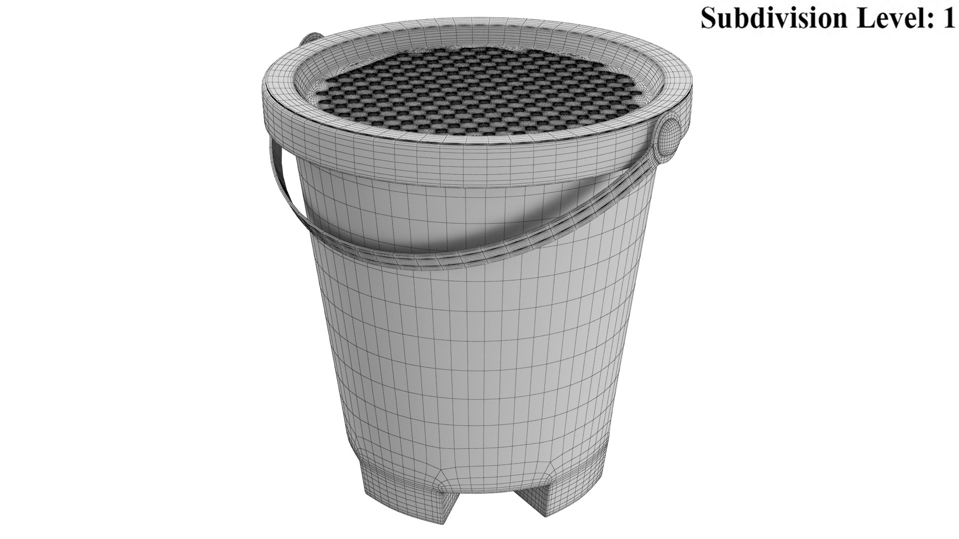 3D Sand Bucket Model - TurboSquid 1683454