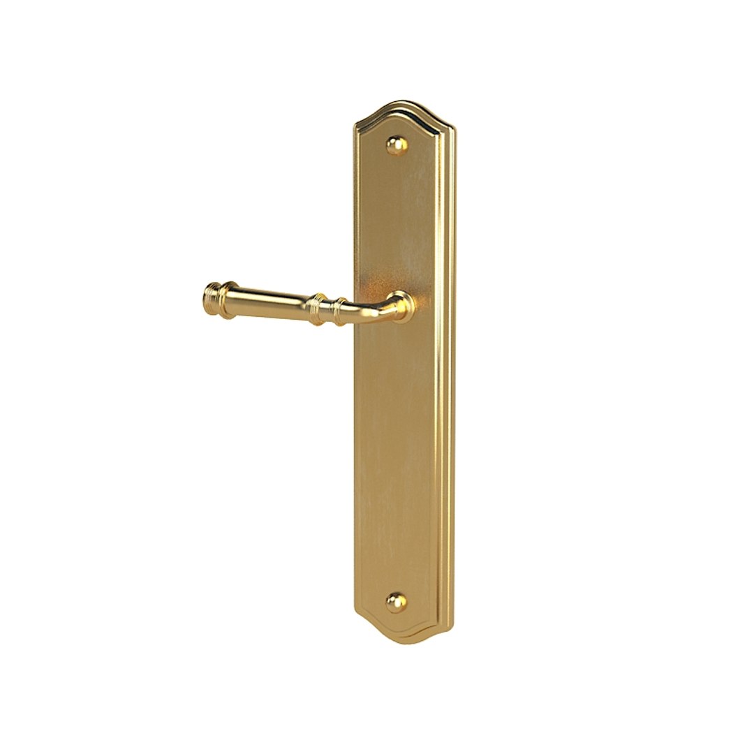 3d Model Classic Door Handle