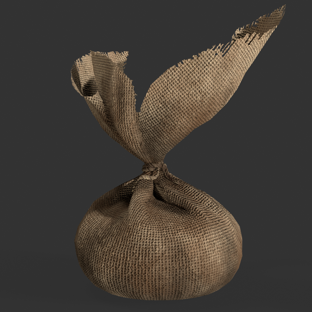 3D Medieval Cheese Sacks - TurboSquid 1743194