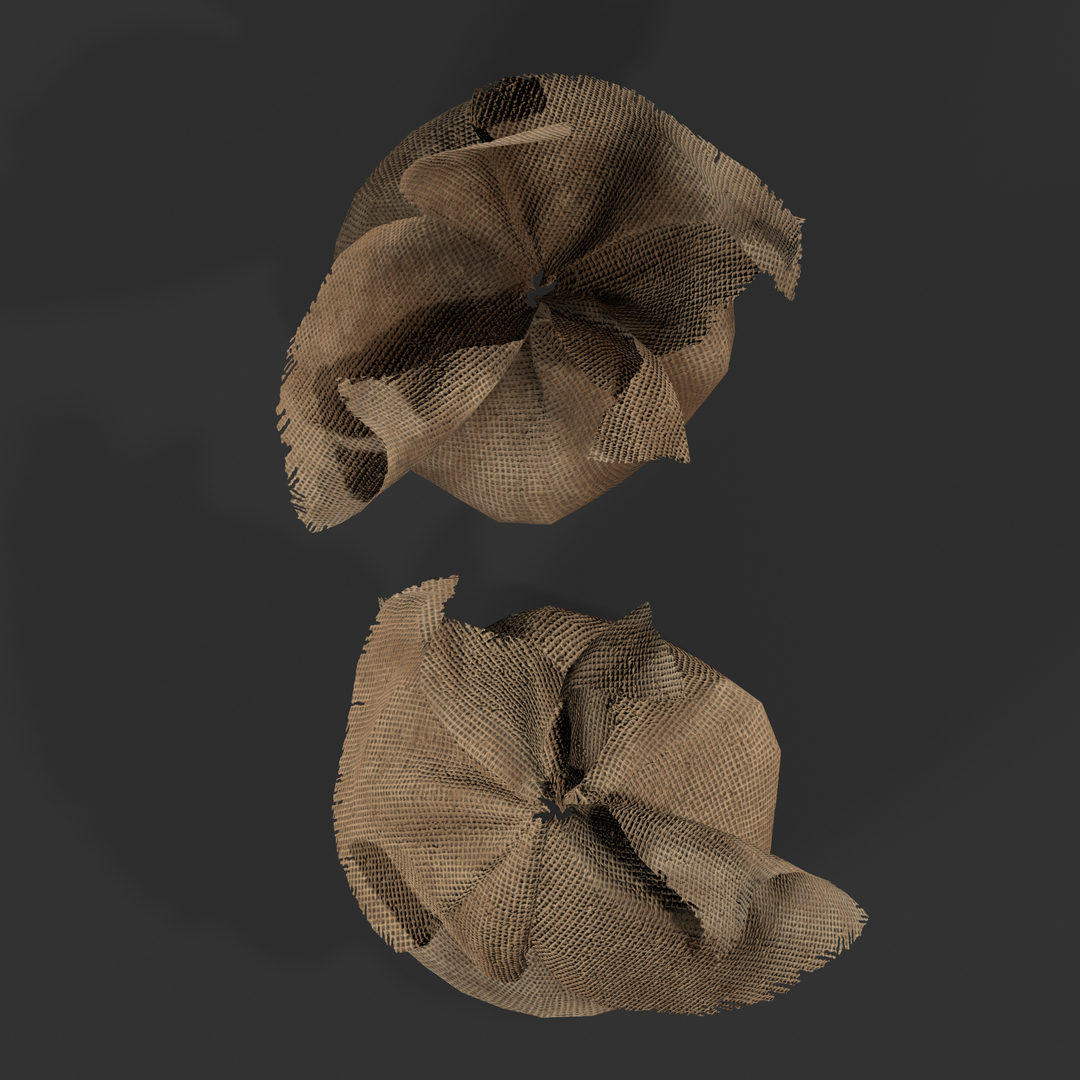3D Medieval Cheese Sacks - TurboSquid 1743194