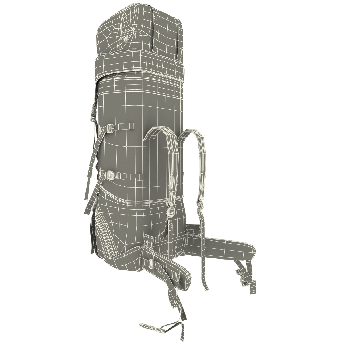 3d large travel backpack v1