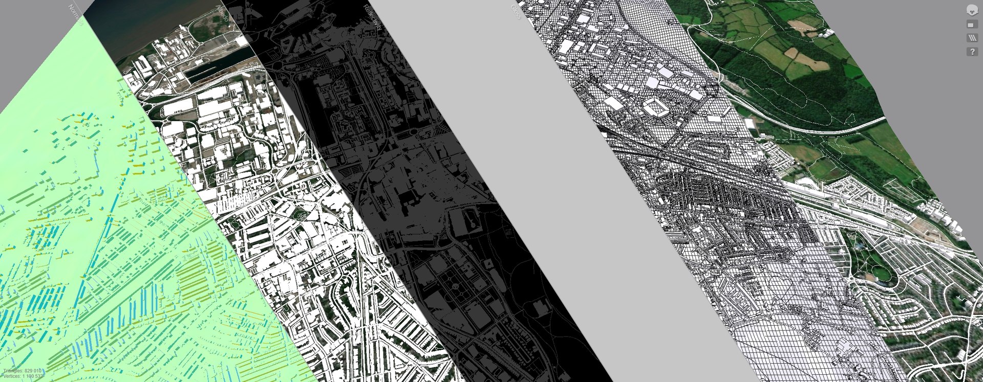 Cityscape Cardiff Great Britain 3D Model - TurboSquid 1999268