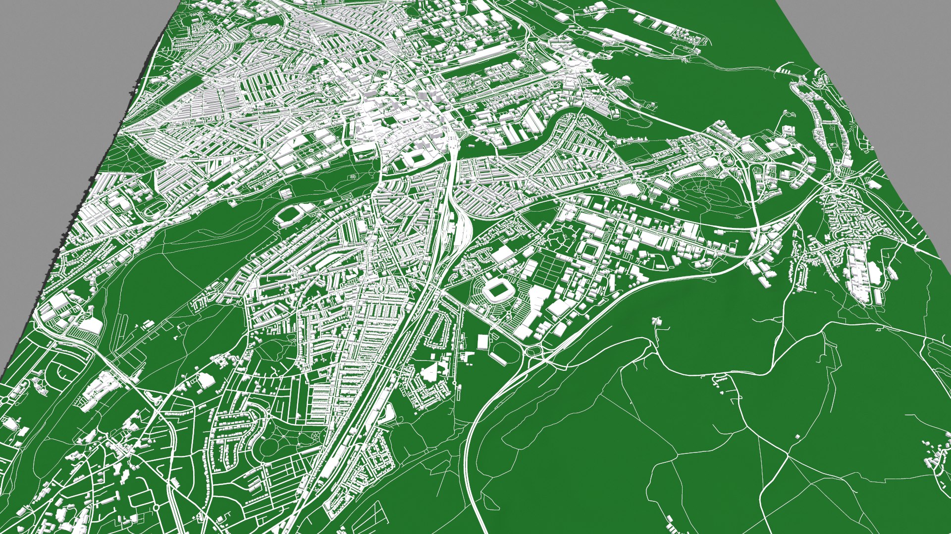 Cityscape Cardiff Great Britain 3D Model - TurboSquid 1999268