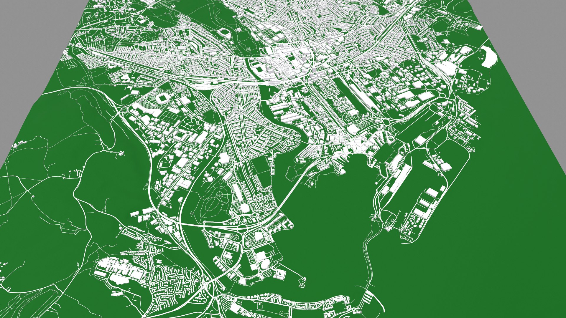 Cityscape Cardiff Great Britain 3D Model - TurboSquid 1999268