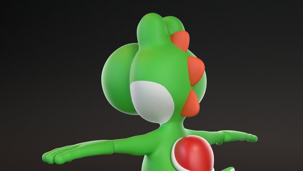 Mario Luigi And Yoshi From Game 3D model - TurboSquid 1956749