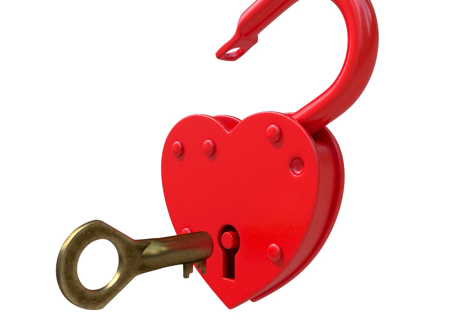 3D Model Heart Lock 2 - TurboSquid 1852372