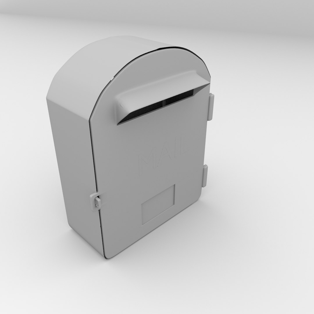 3d Mail Box Mailbox