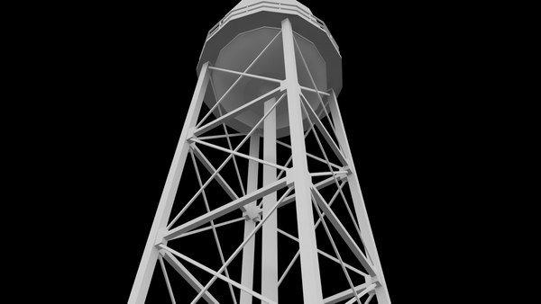 Free Water Tower 3D Models for Download | TurboSquid