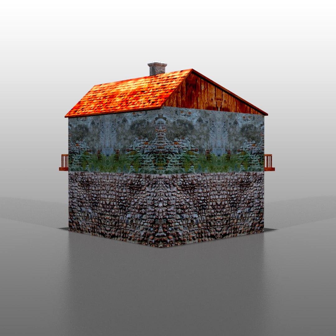 italian house 3d max