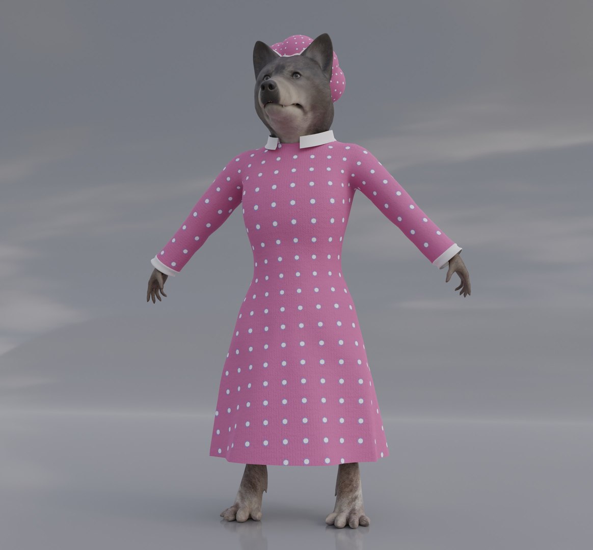 Big Bad Wolf - Wolfie From Shrek 3D Model - TurboSquid 2106151