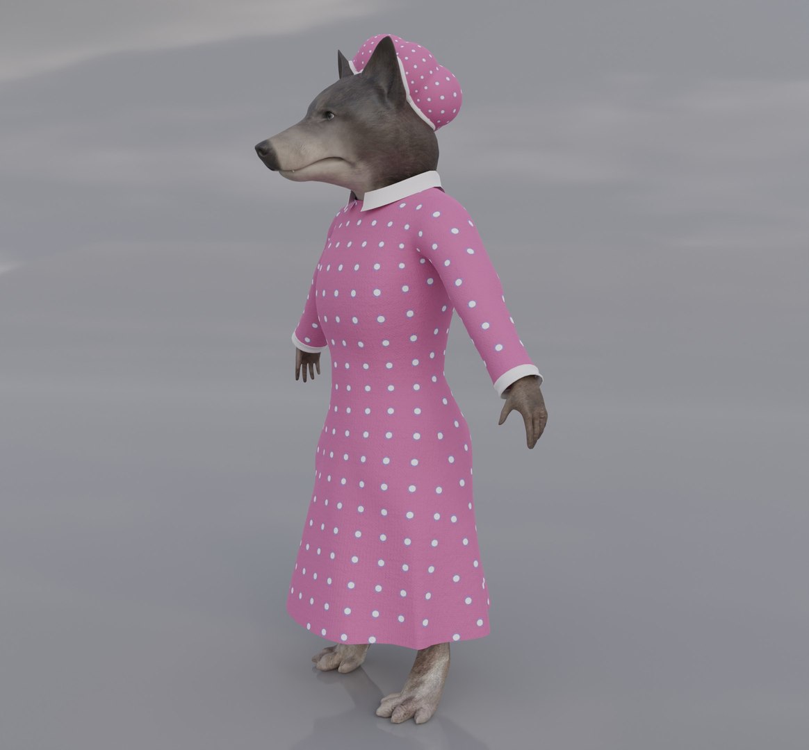 Big Bad Wolf - Wolfie From Shrek 3D Model - TurboSquid 2106151