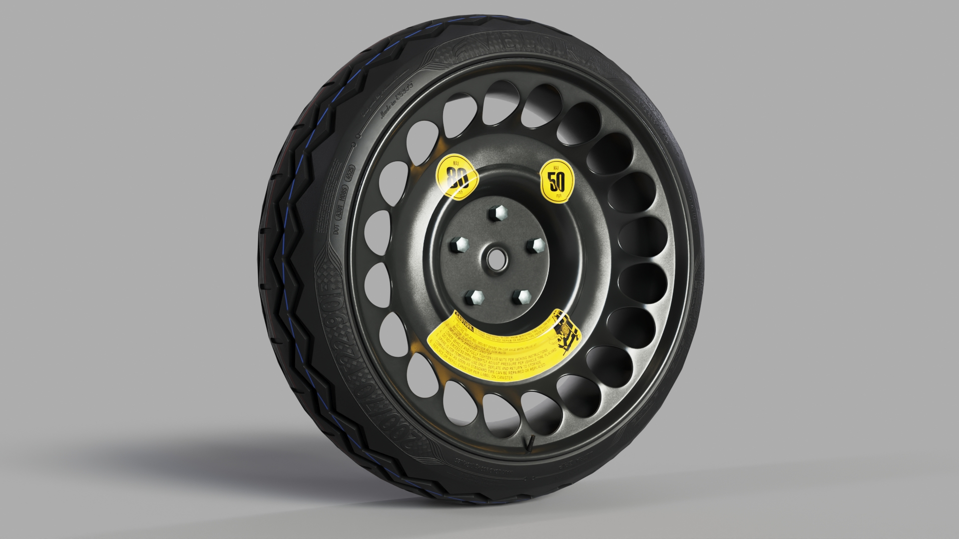Free Generic Spare Wheel 3D Model - TurboSquid 2470496