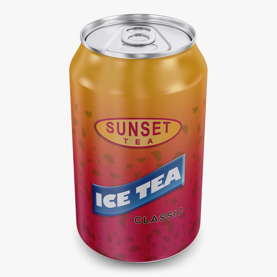 Ice Tea Classic Can 330ml Simple M 1 3D Model - TurboSquid 2135948