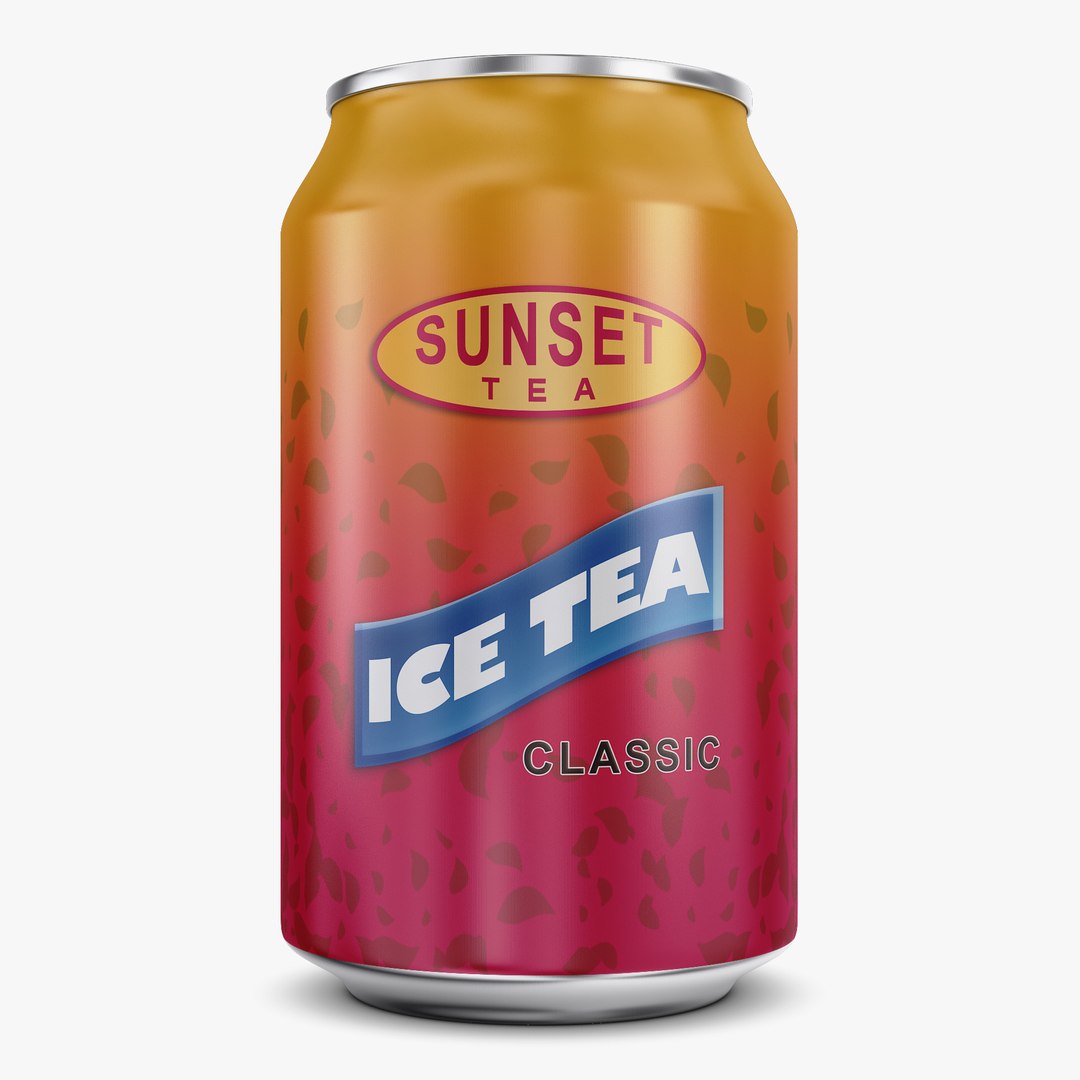 Ice Tea Classic Can 330ml Simple M 1 3D Model - TurboSquid 2135948