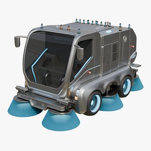 3D Street Sweeper Models - Browse & Download Formats - TurboSquid