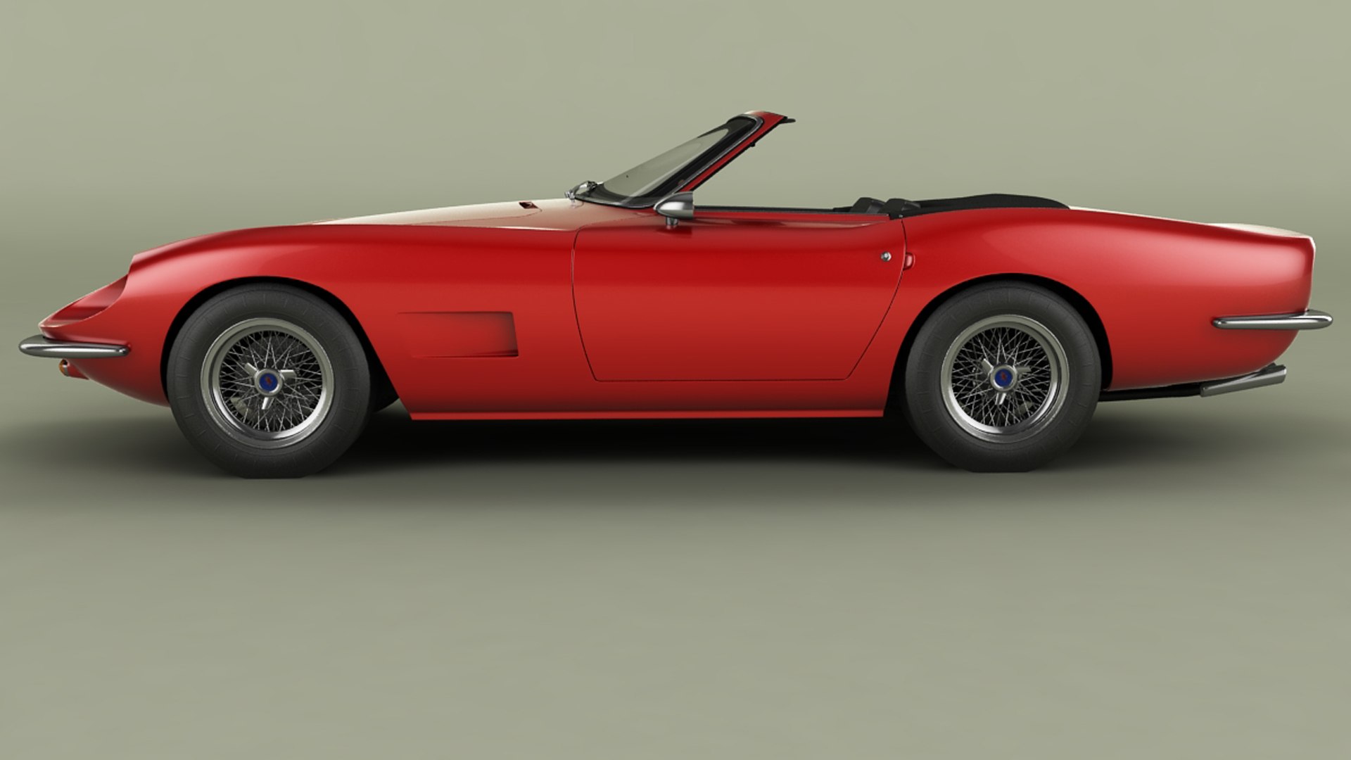 Intermeccanica Italia 3D Model - TurboSquid 2148086