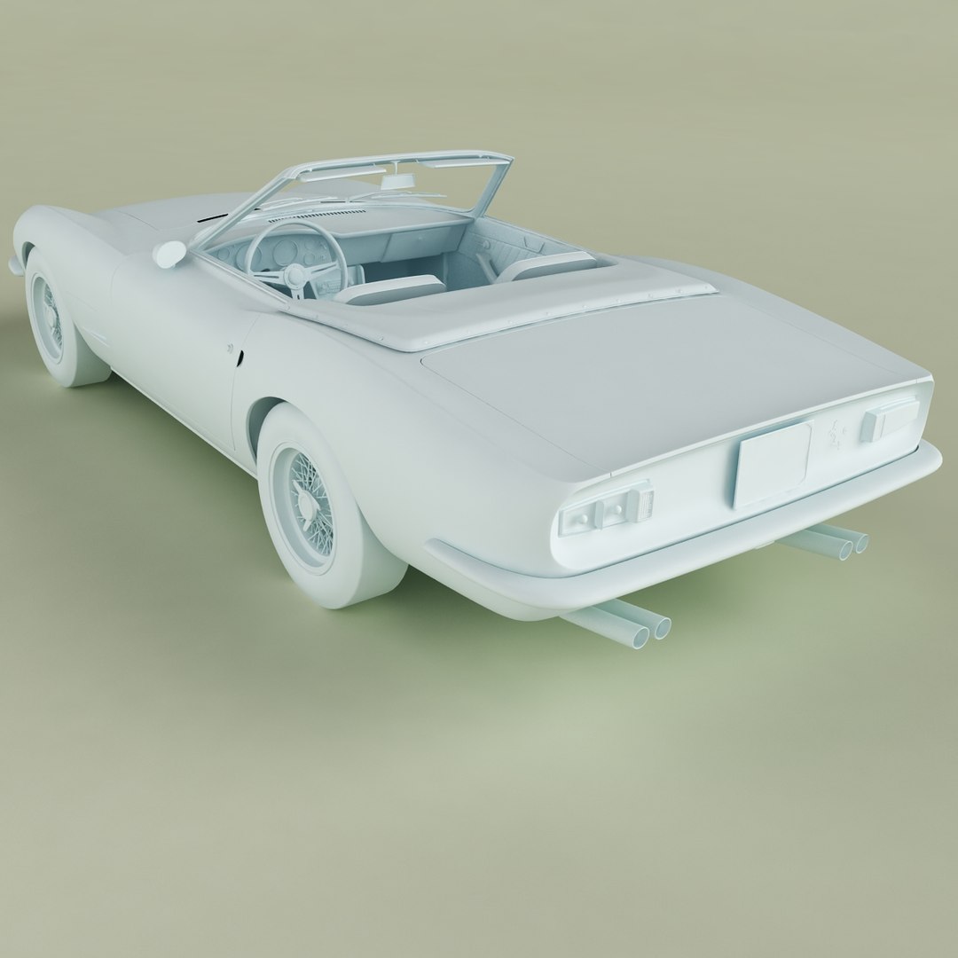 Intermeccanica Italia 3D Model - TurboSquid 2148086