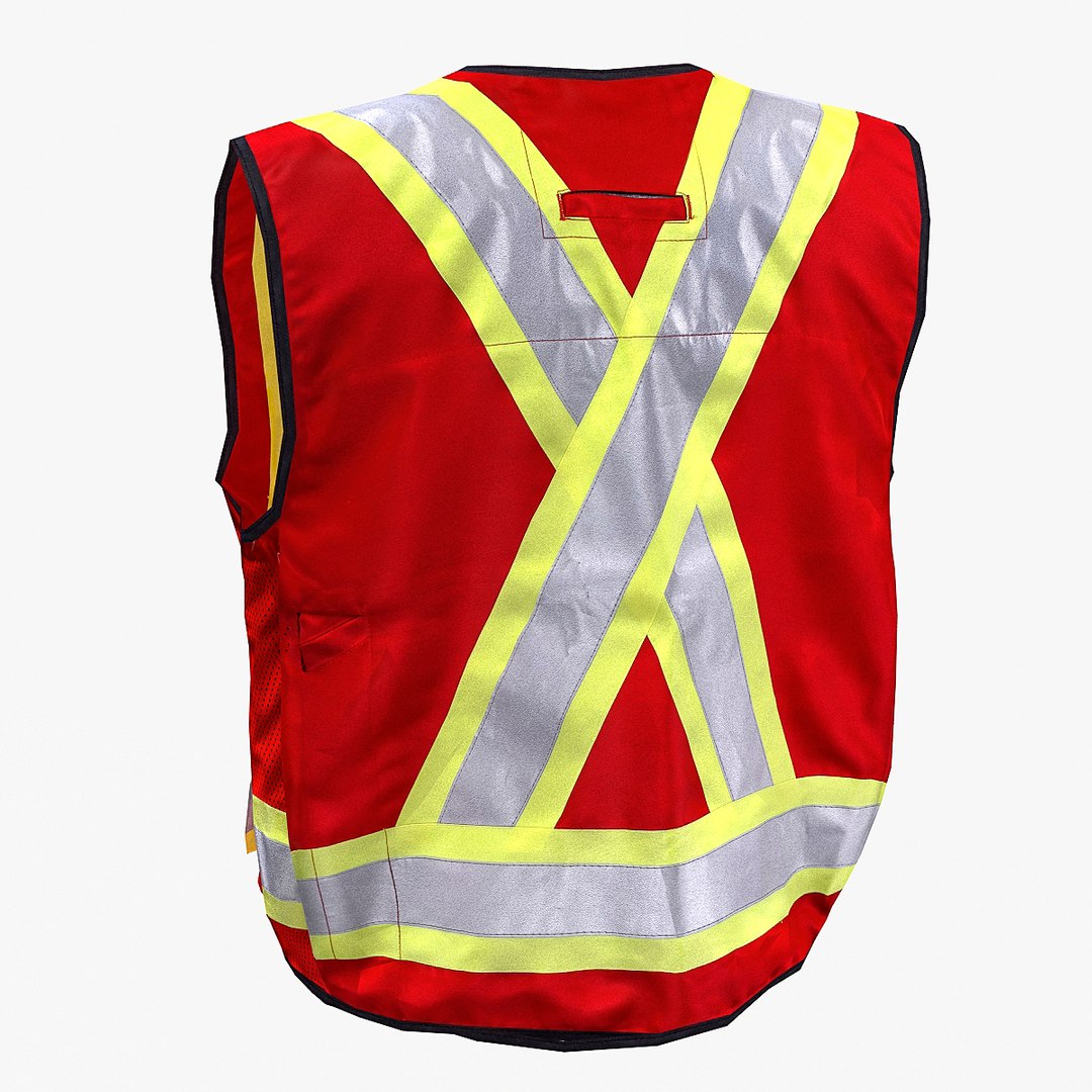 Safety Vest 3d Model