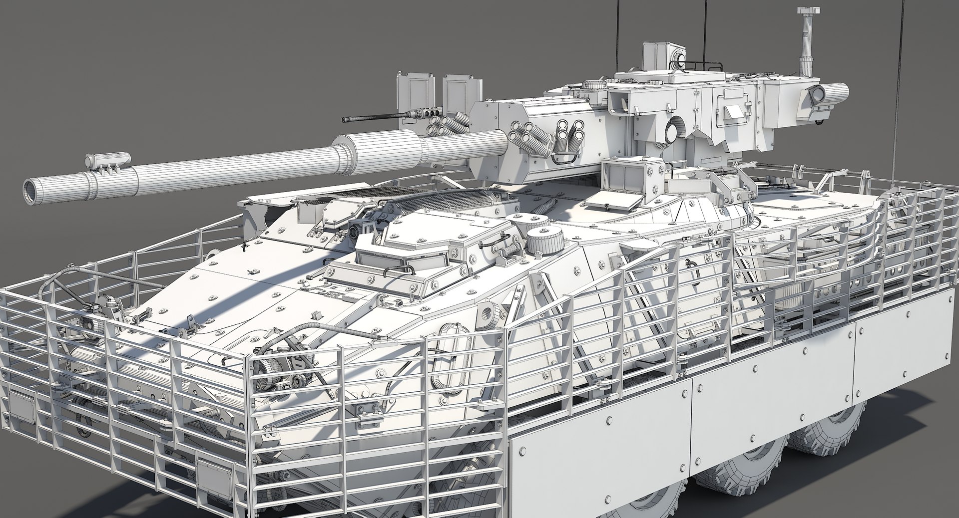 M1128 MGS Tank Destroyer 3D - TurboSquid 2157284