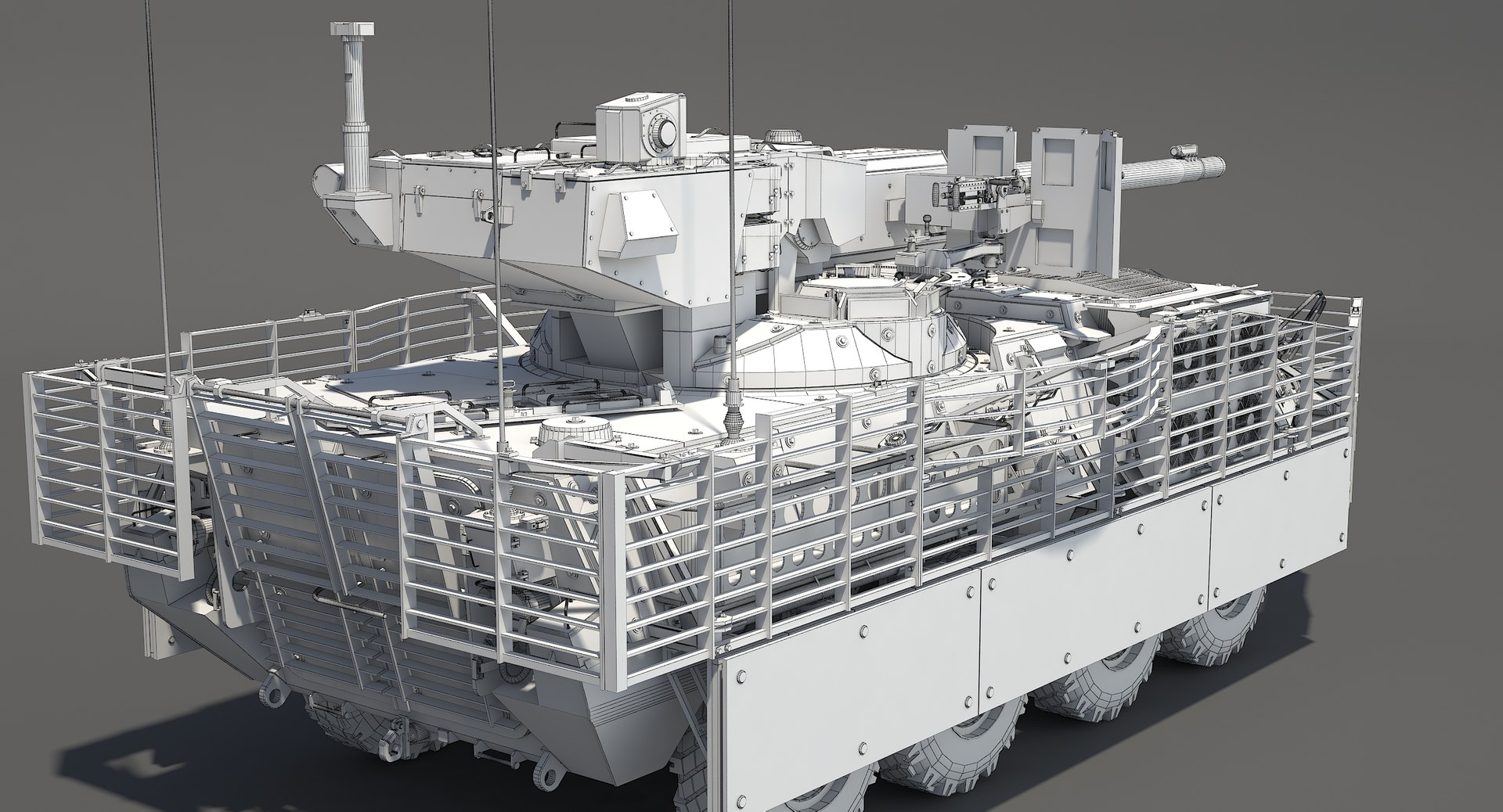 M1128 MGS Tank Destroyer 3D - TurboSquid 2157284