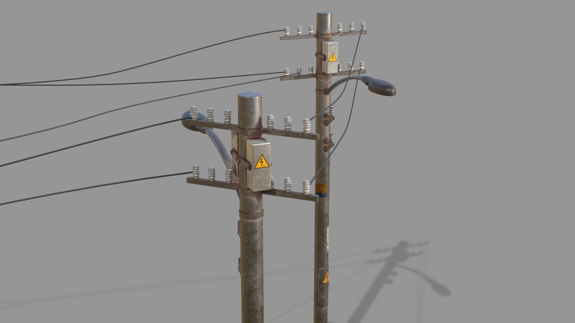 3D Utility Poles Collection - TurboSquid 2063033