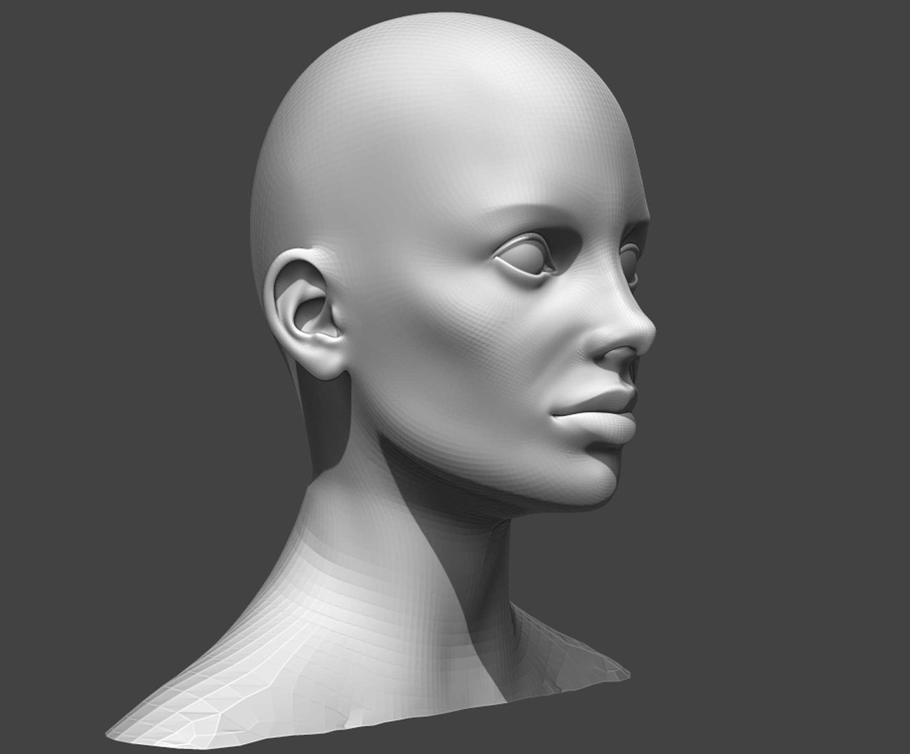 3D Male Female Head Model - TurboSquid 1683264