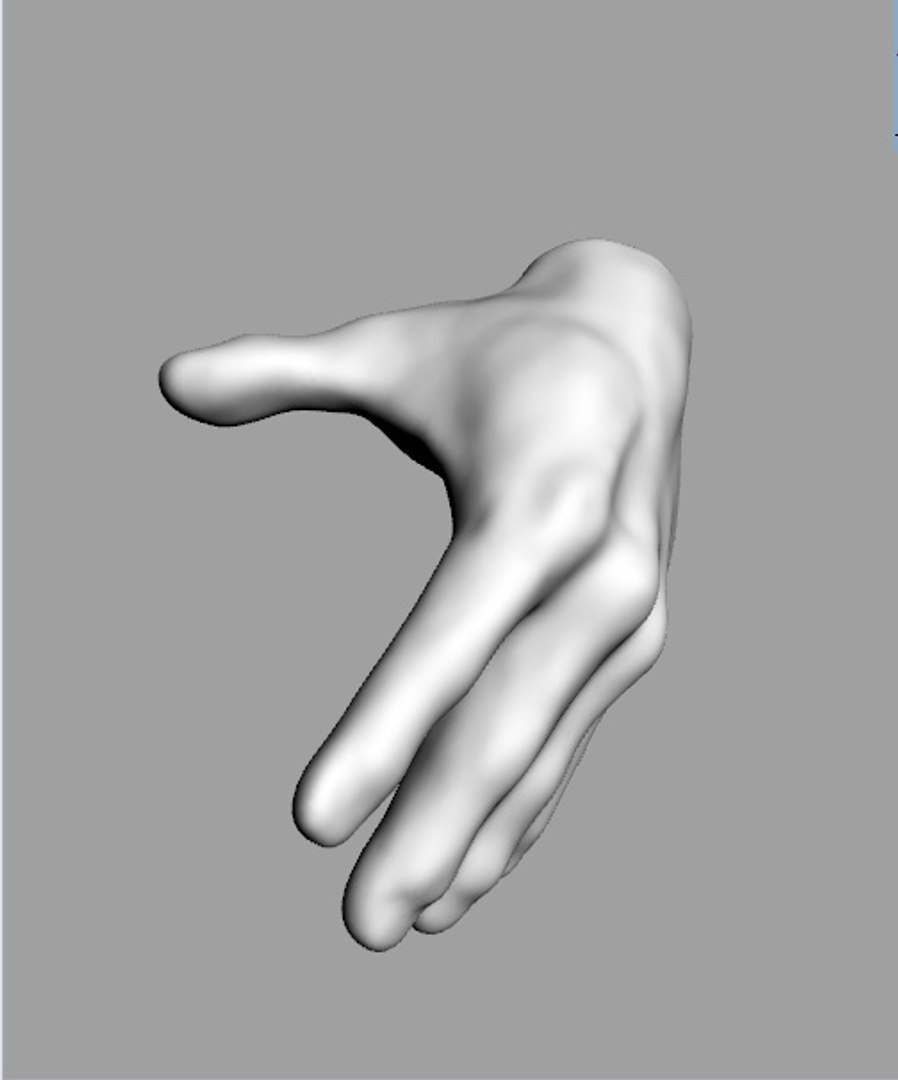 Hand Shake 3D - TurboSquid 1229244