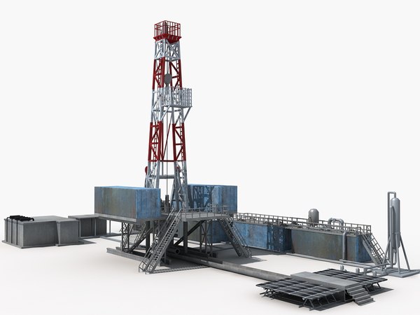 Drilling Rig 3D Models for Download | TurboSquid