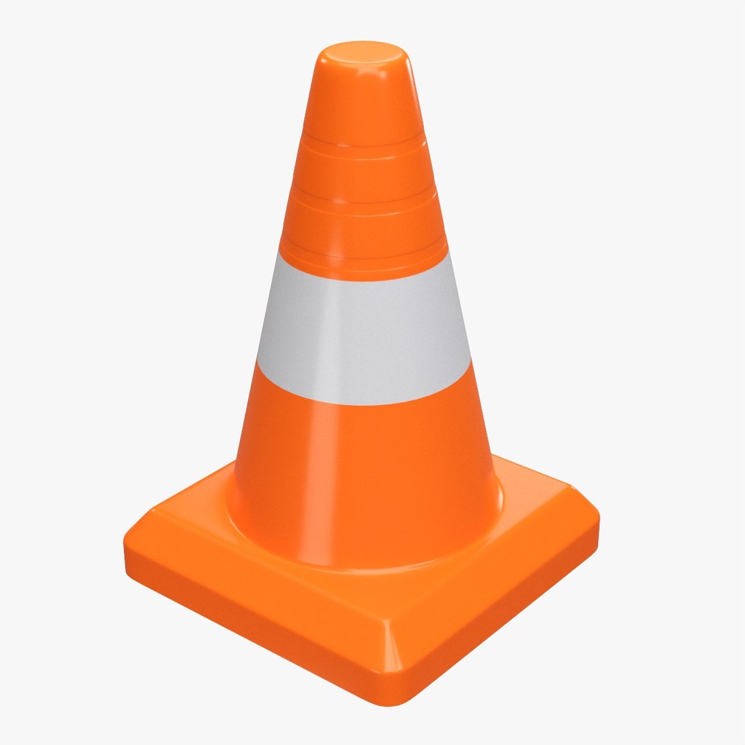 Traffic cone model - TurboSquid 1800621