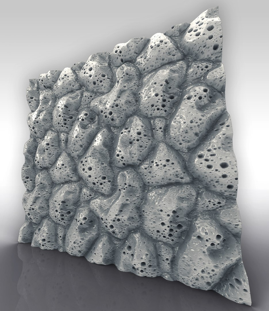 3D Volcanic Stones Sculpted Tiles - TurboSquid 1316005