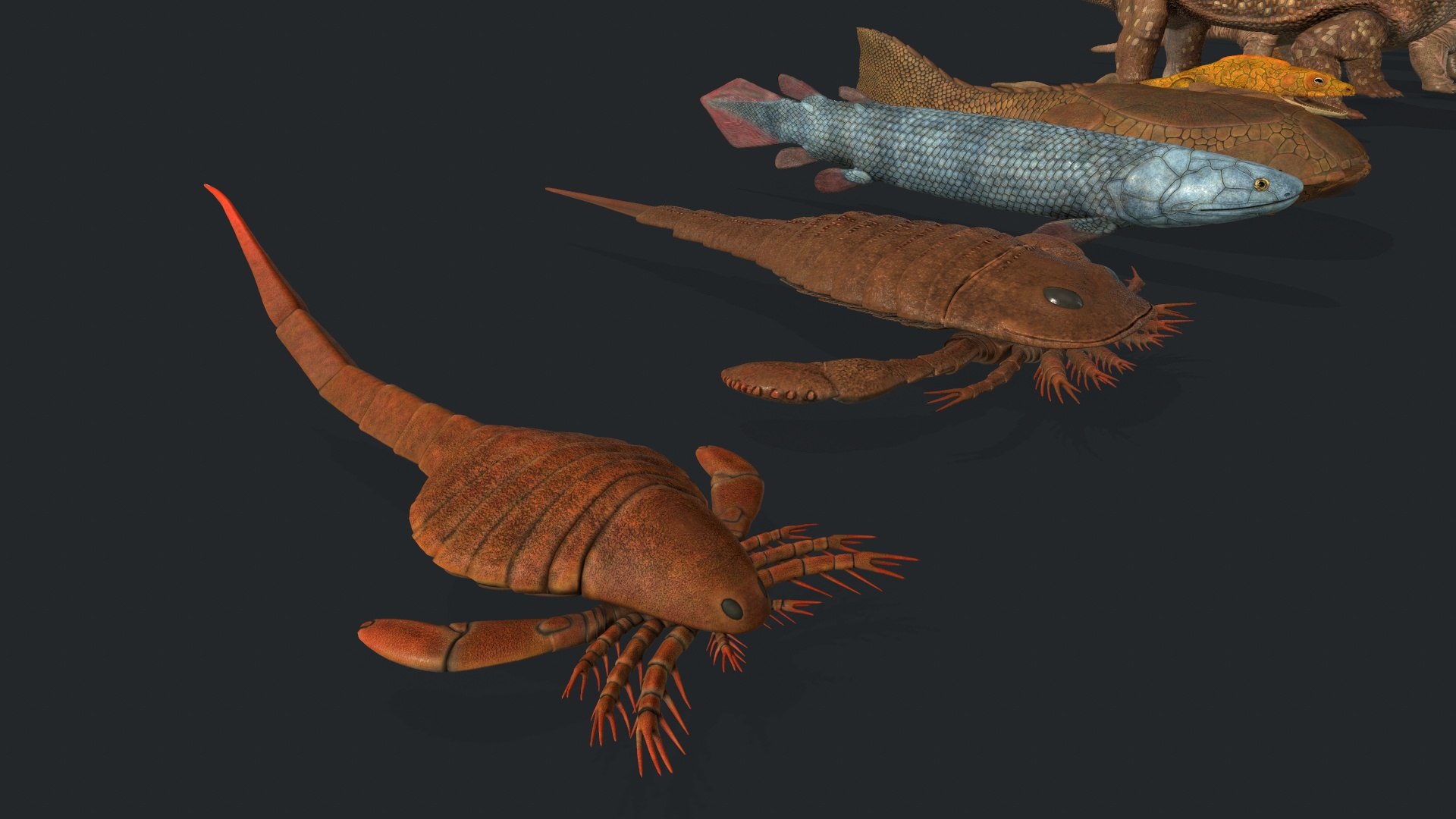 Extinct Animals 3D Model - TurboSquid 1444858