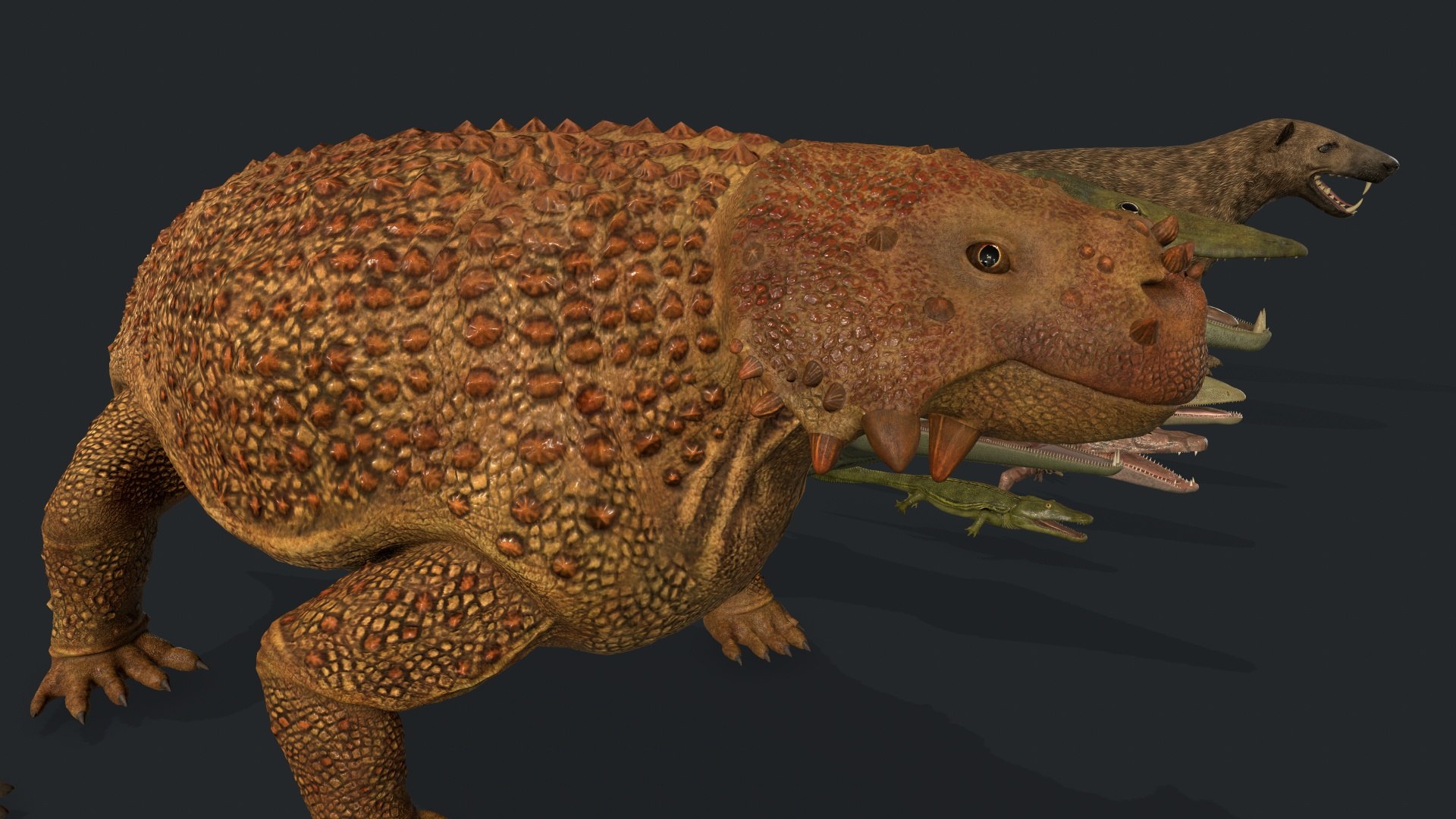 Extinct Animals 3D Model - TurboSquid 1444858