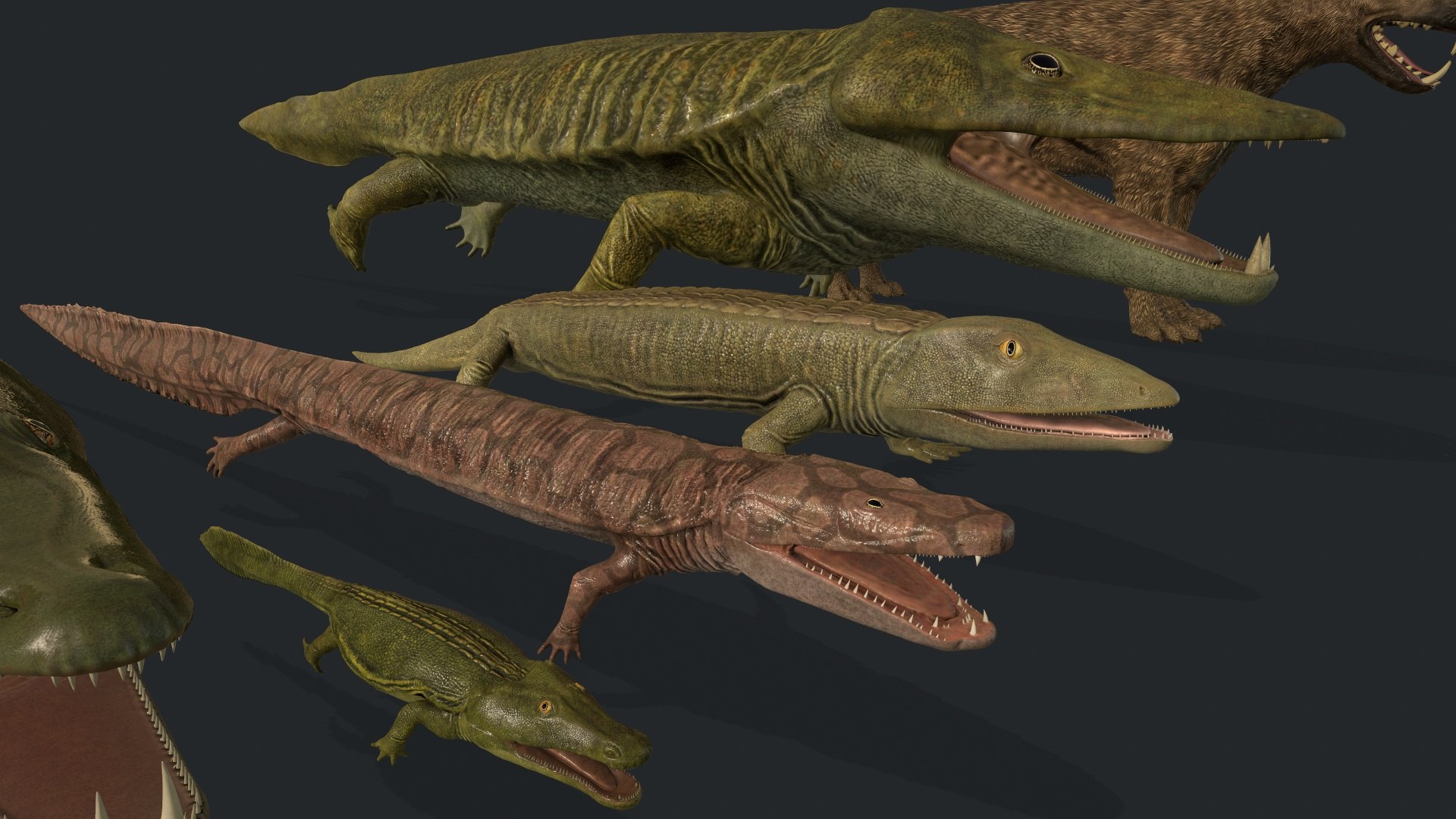 Extinct Animals 3D Model - TurboSquid 1444858
